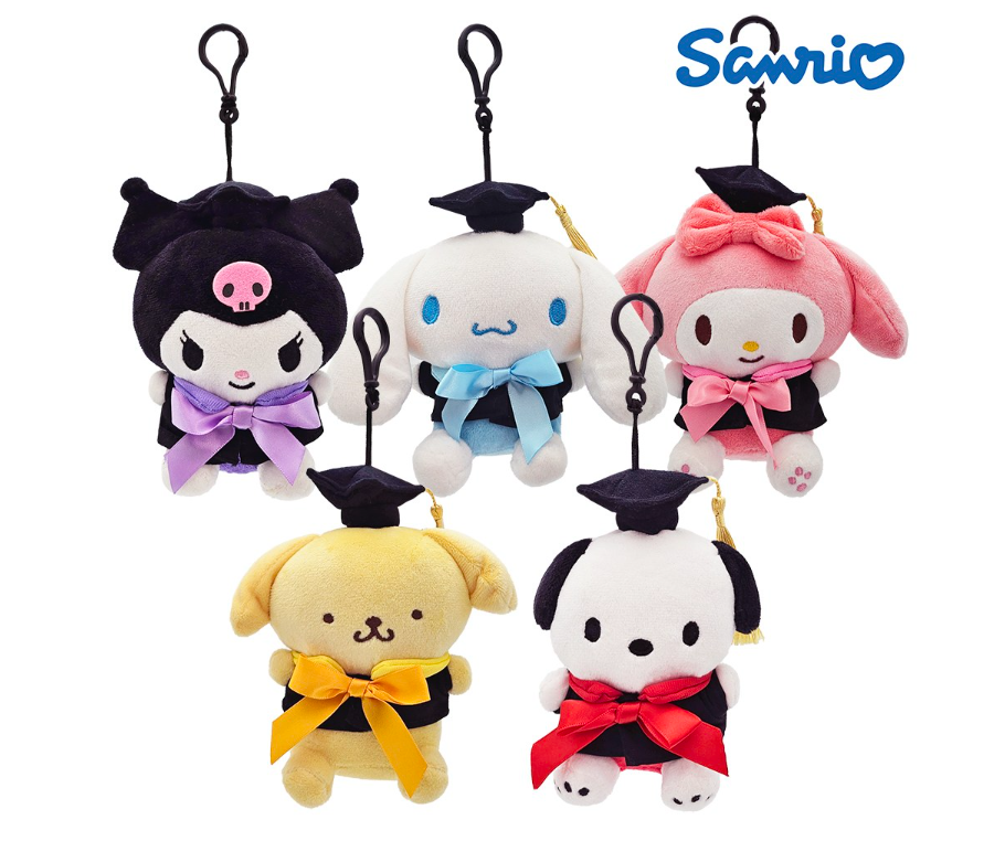 Sanrio Graduation 5" Clip Pochacco – Treehouse Toys