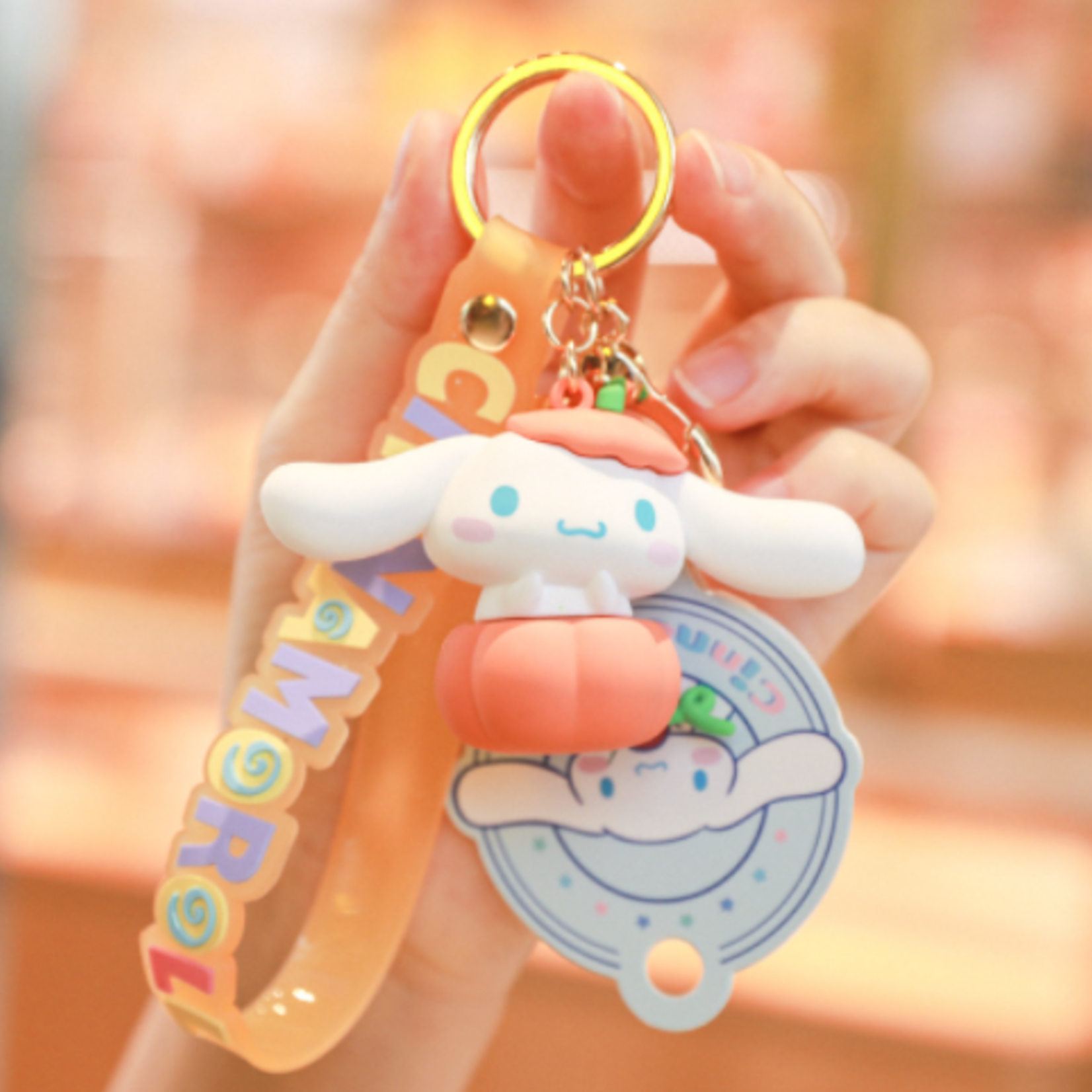Cinnamoroll 4 Season Fall Pumpkin Keychain – Treehouse Toys